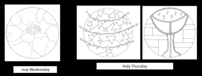 Templates for Holy Week & Stations of the Cross - Praying in Color