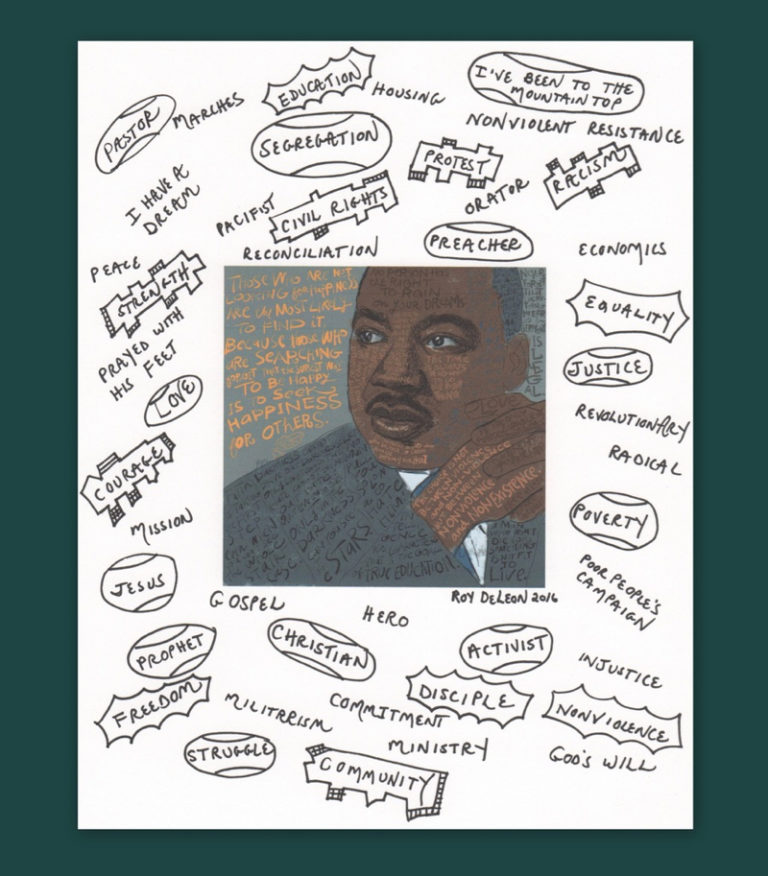 Martin Luther King, Jr. and The Still Small Voice - Praying in Color