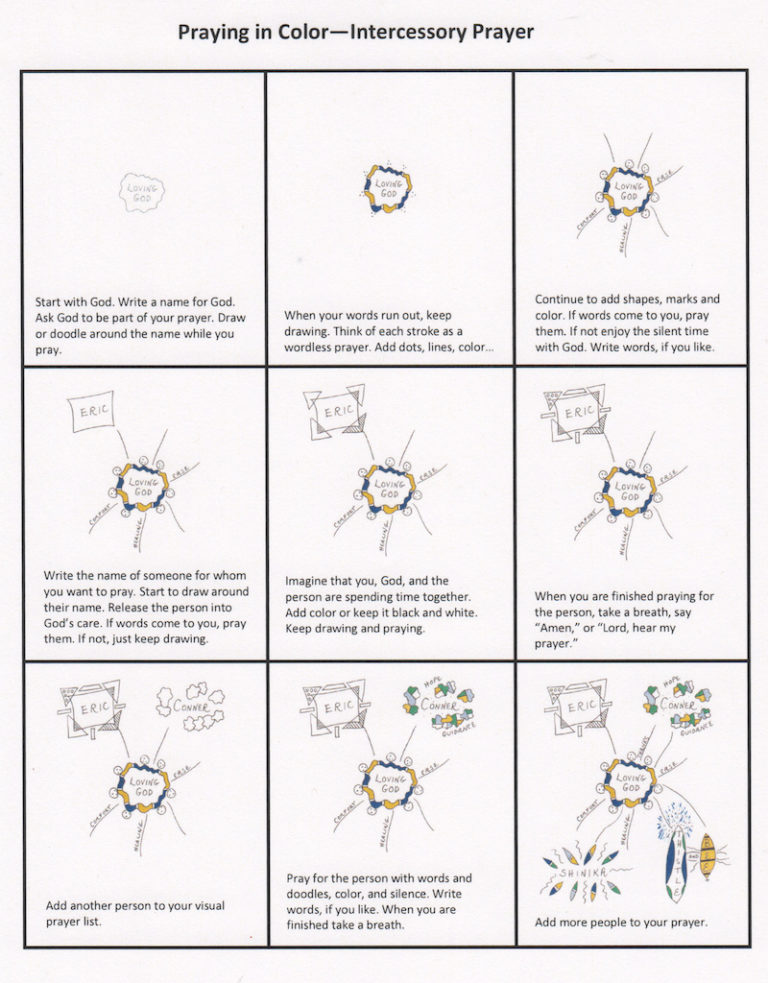 Step-by-Step Intercessory Praying in Color - Praying in Color